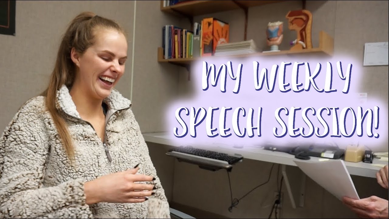 My Weekly Speech Session! - YouTube