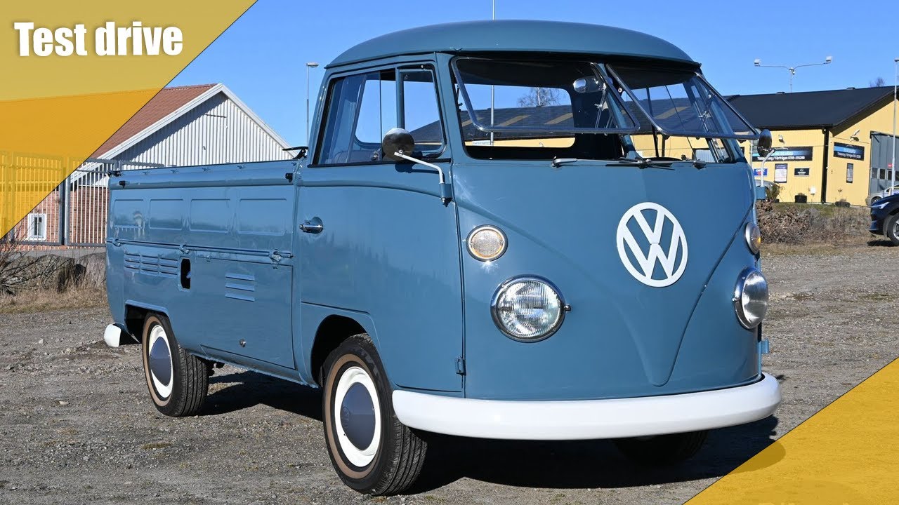 17941 - Volkswagen Pick-up 261 T1 4 cyl boxer — 1967 - YouTube