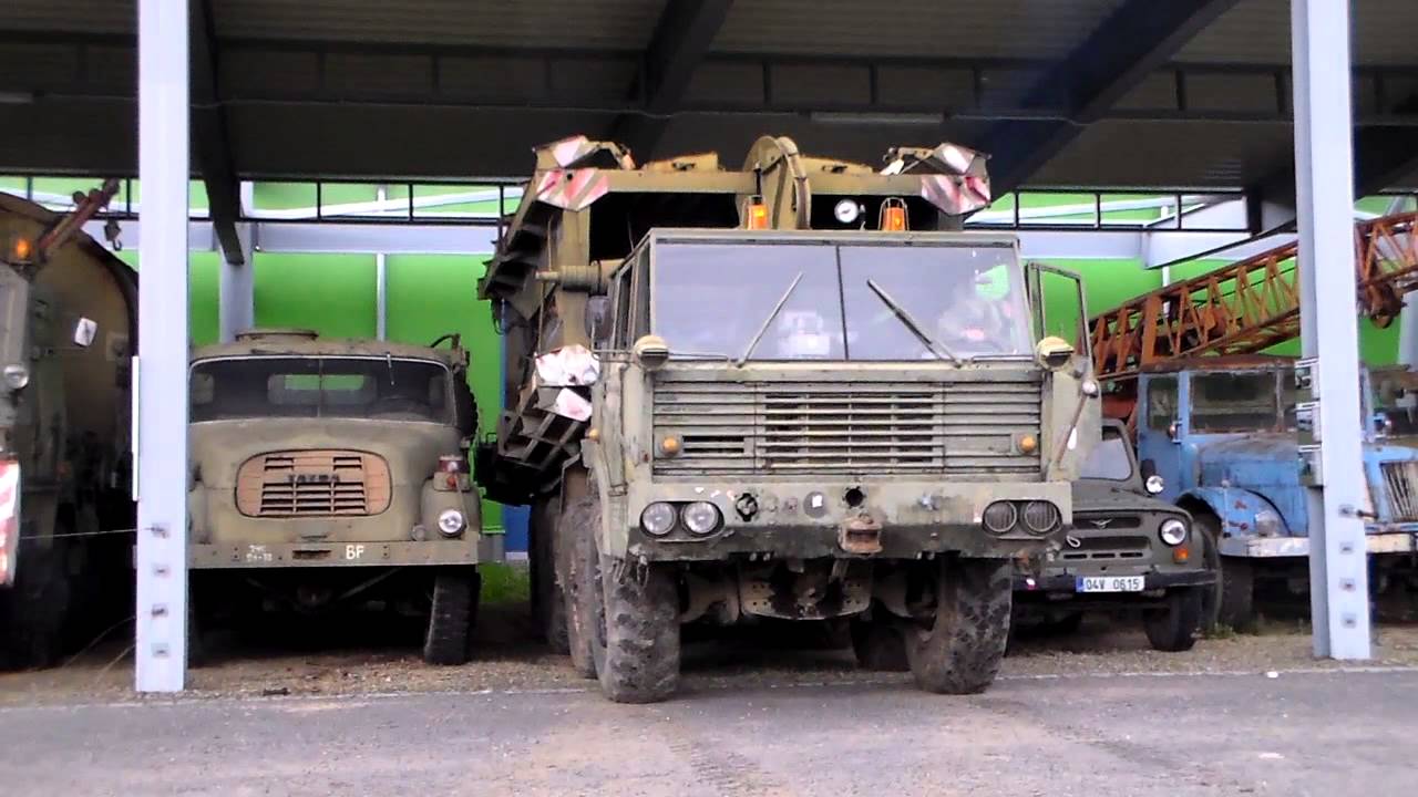 Tatra 813 AM 50 parkování 2 - YouTube