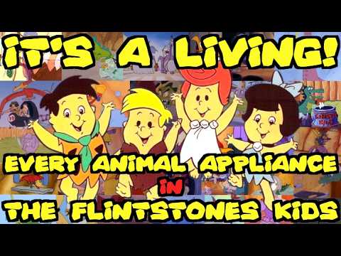 Every Animal Appliance in The Flintstones Kids - YouTube
