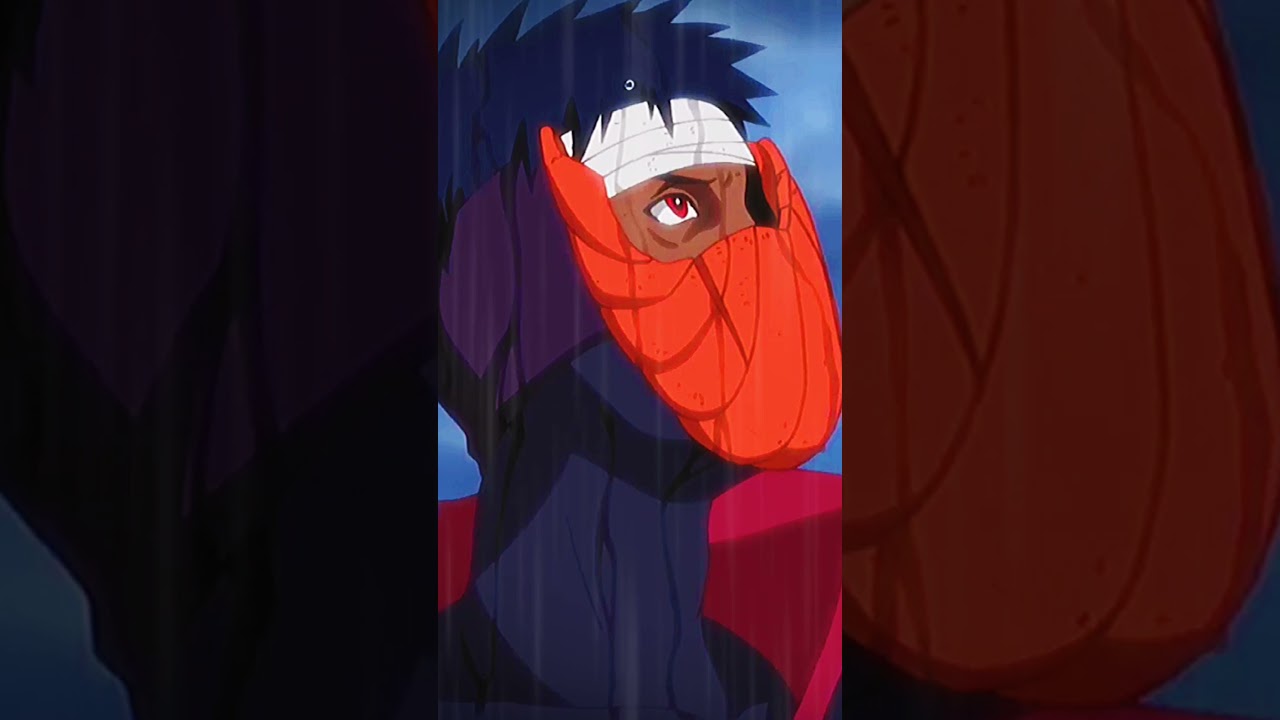 In The Rain...🌀#anime#konan#obito#rain#sad#naruto#наруто#конан#обито# ...