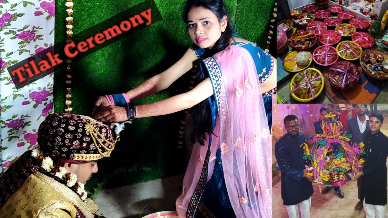 Tilak ceremon || indian treditional wedding || Bihar ki shadi ||sister ...