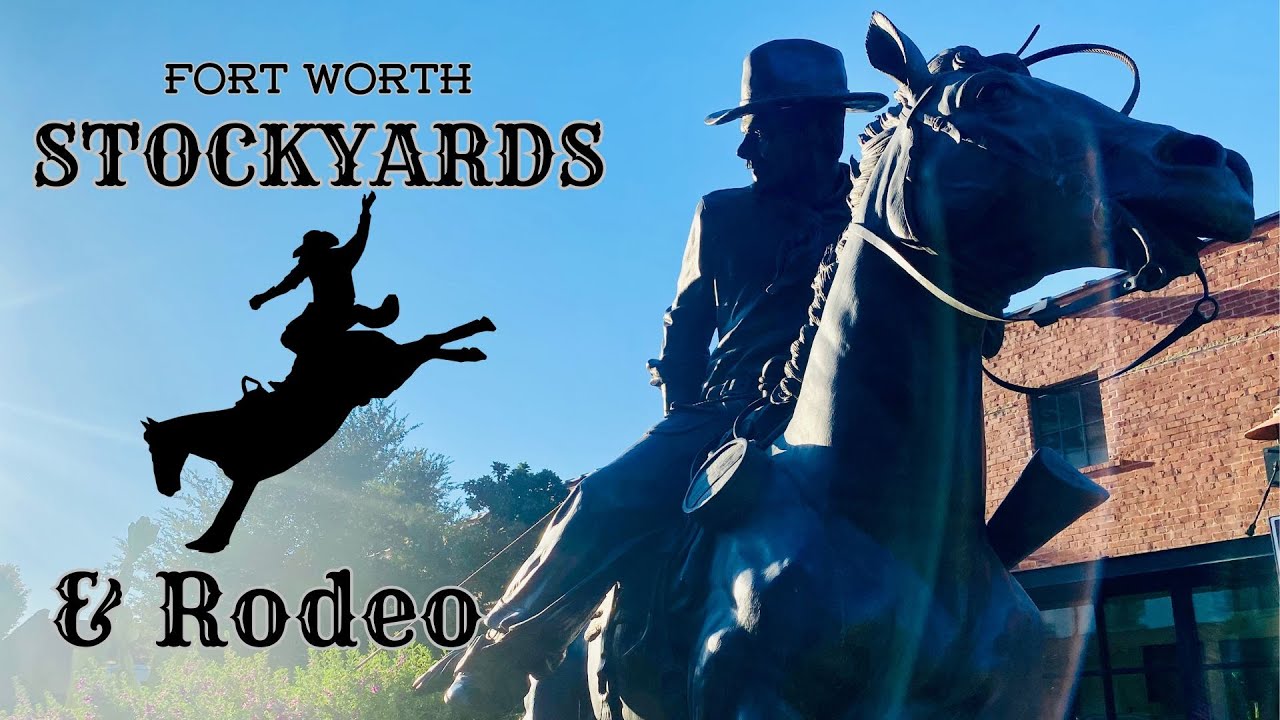 Fort Worth Stockyards/Rodeo/Cattle Drive/Cowboy Town/Texas - YouTube
