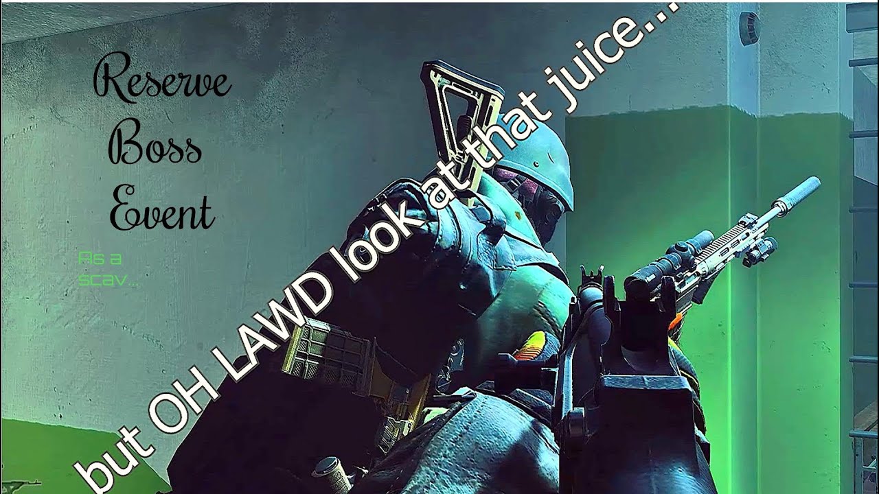 Escape From Tarkov - Reserve Event from a Scav's Perspective - YouTube