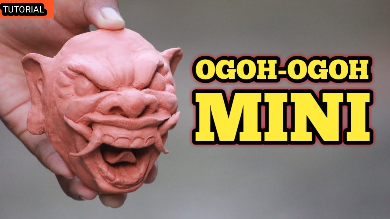 TAPEL OGOH OGOH MINI// TUTORIAL - YouTube