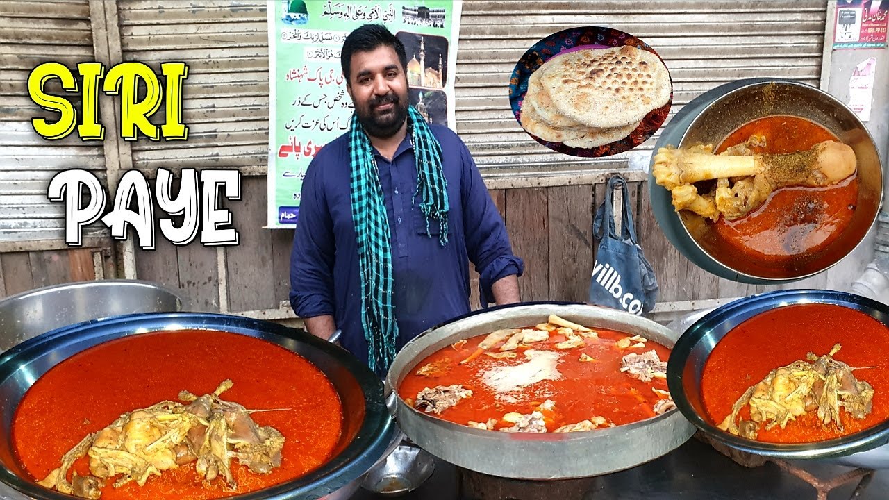 PAKISTANI STREET FOOD | BEST AND TRADITIONAL SIRI PAYE VIDEO COLLECTION ...