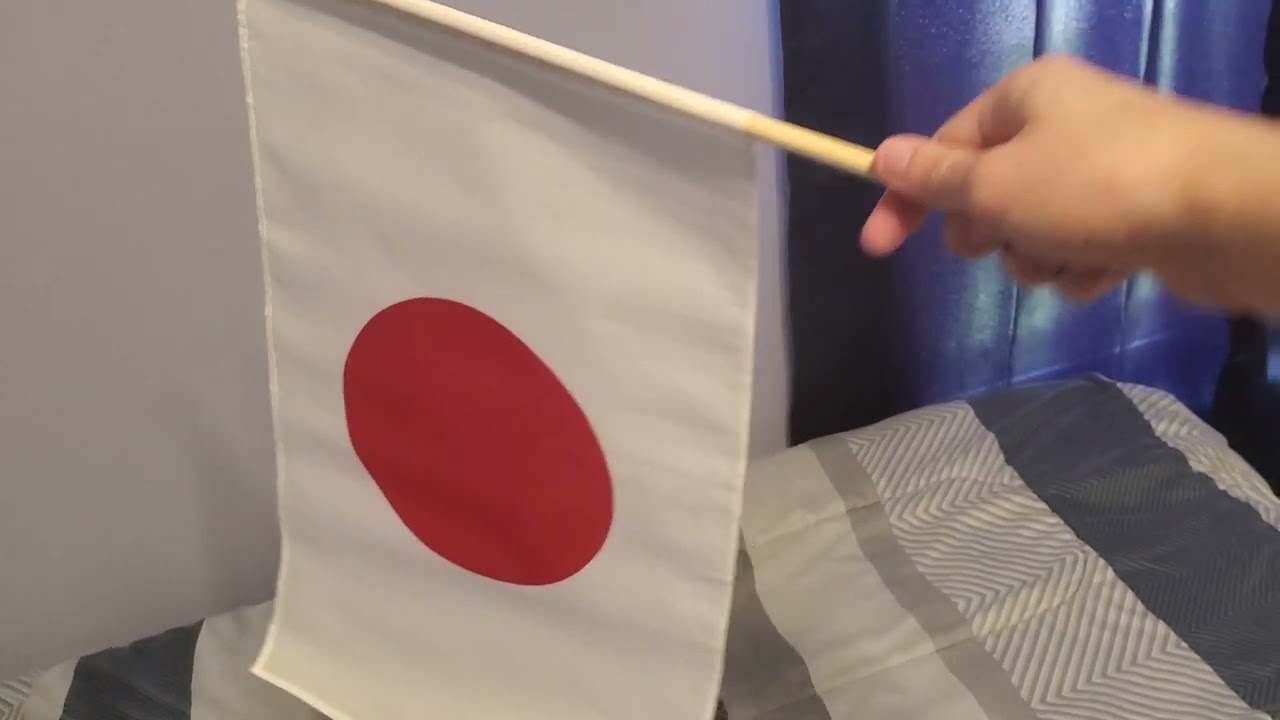 Japan Flag 🇯🇵 12x18 Stick Unboxing Review - YouTube