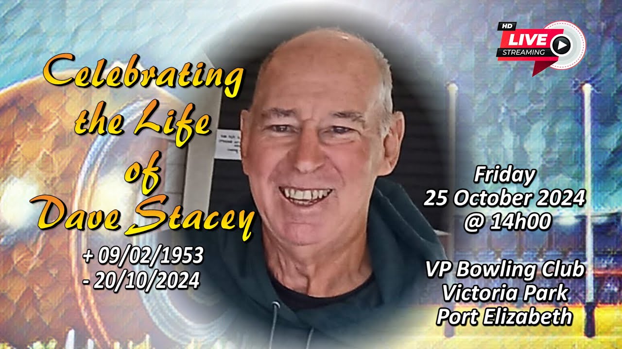 Celebrating the Life of Dave Stacey - YouTube