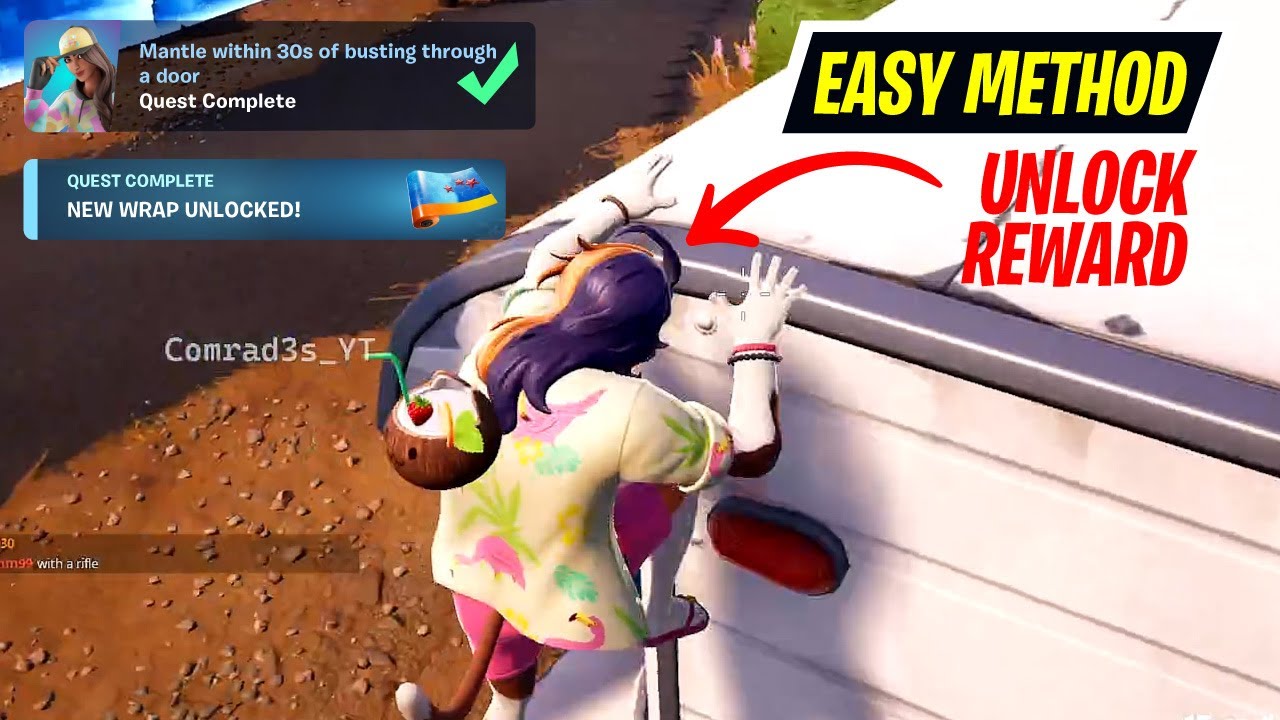 How to EASILY Mantle within 30s of busting through a door Fortnite ...
