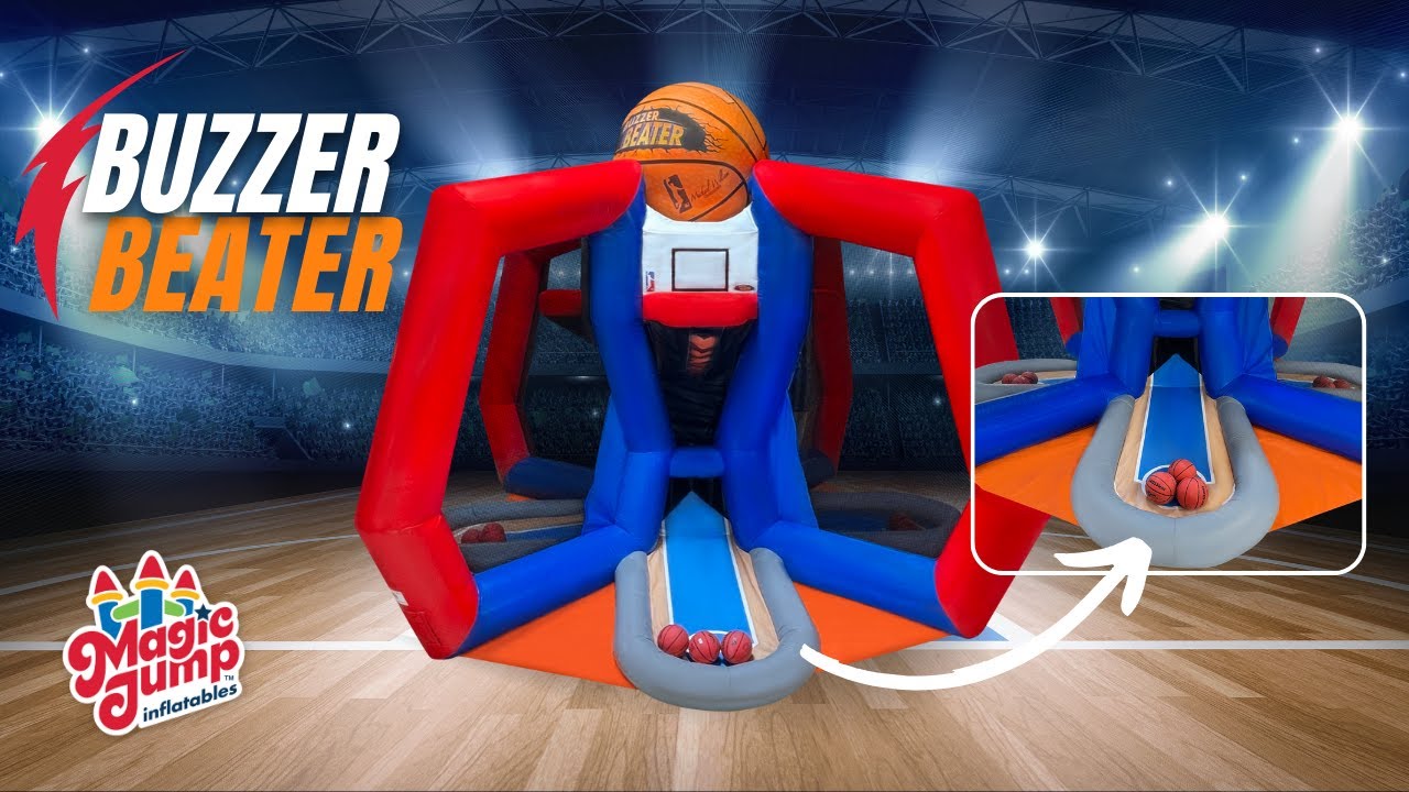 Buzzer Beater | Interactive Inflatable Sports Game | Magic Jump, Inc ...