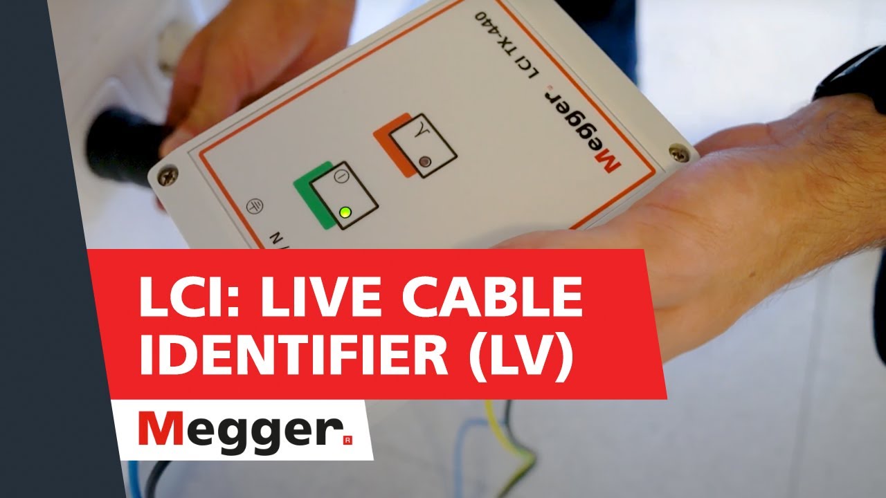 Which cable is the right one? Online Cable identifier from Megger - YouTube