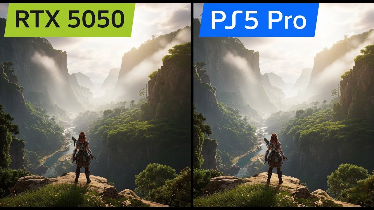 PS5 Pro vs RTX 5050 – HFW Visuals Side by Side (You NEED to See This ...
