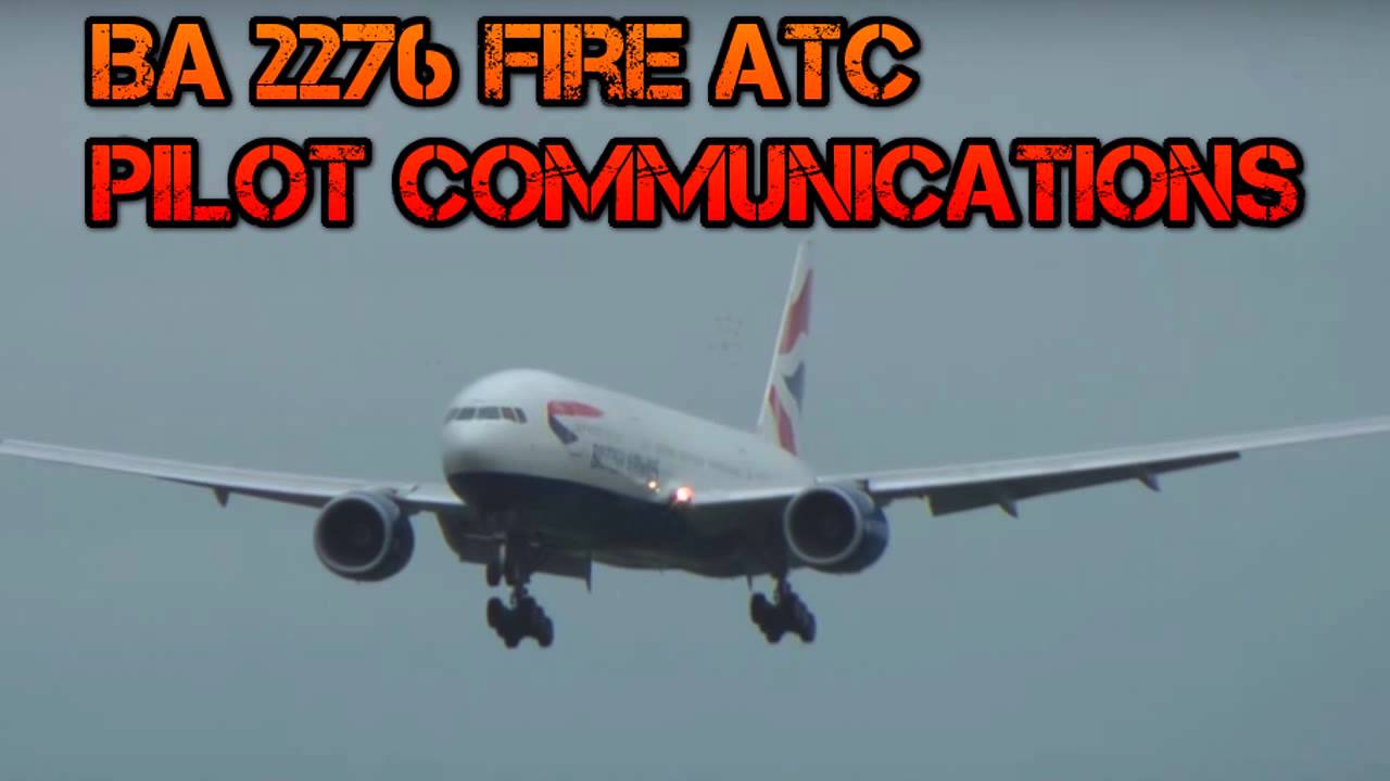 British Airways Las Vegas Fire Emergency BA2276 ATC Pilot Audio - YouTube