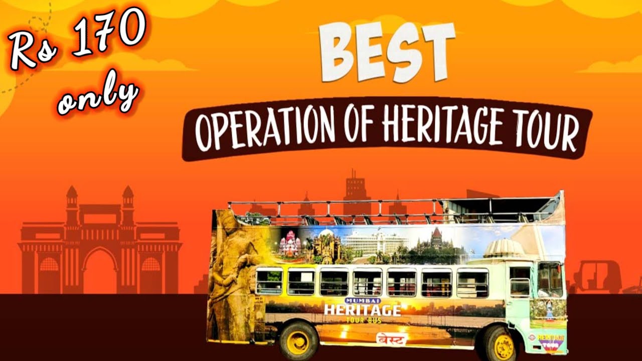 Mumbai heritage bus tour | Mumbai Darshan | Double Decker Open Bus | Rs ...