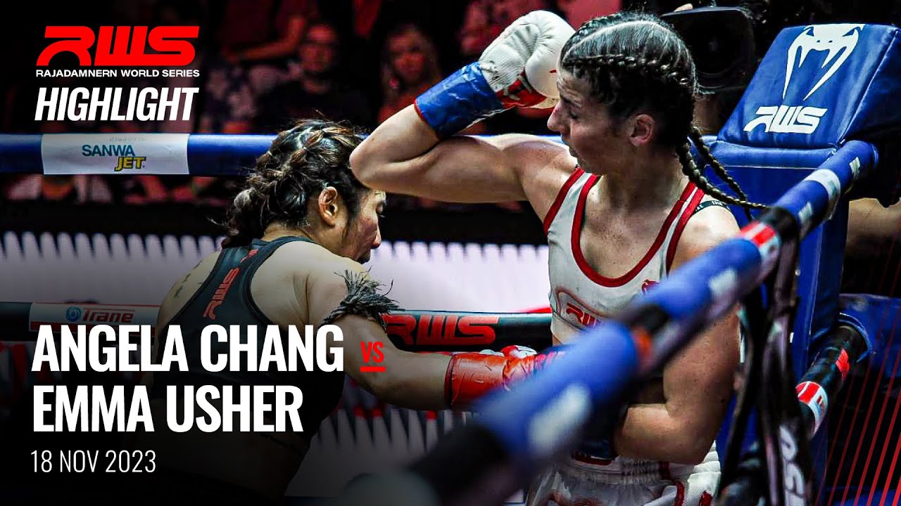 Highlight l Angela Chang vs. Emma Usher l แองเจล่า ชาง vs. เอ็มม่า ...