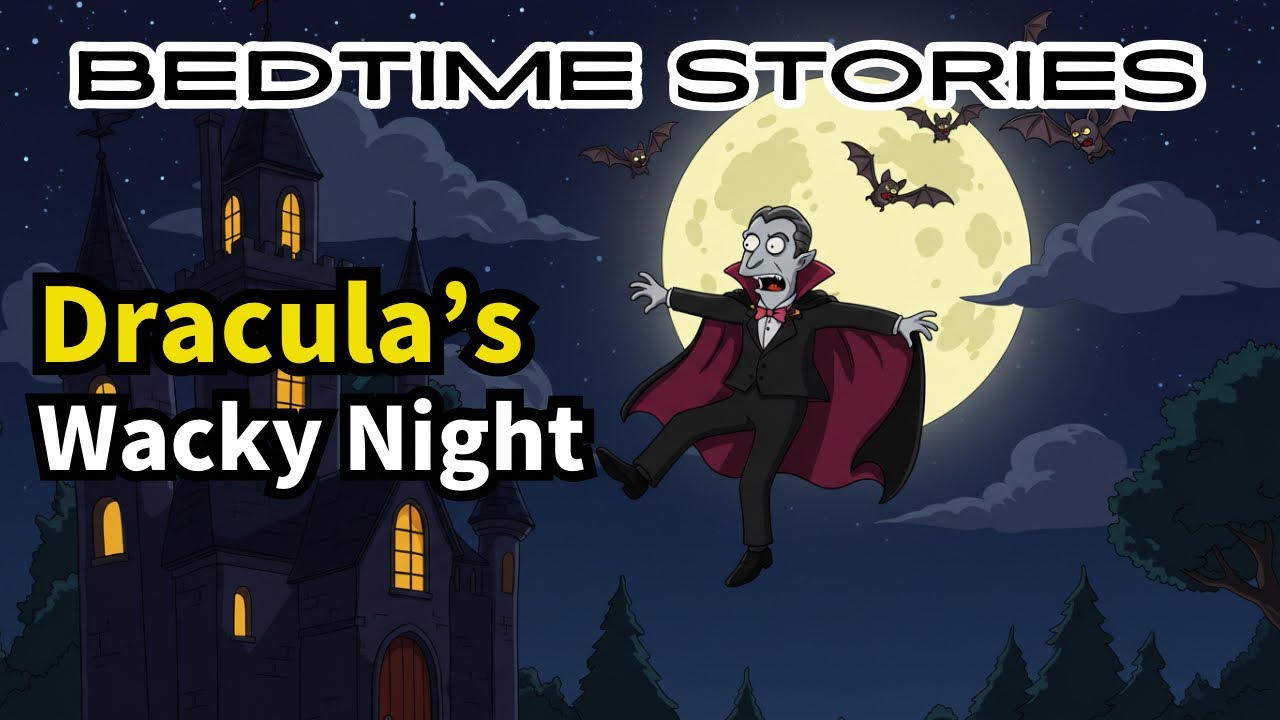 Bedtime story for kids | Dracula’s Wacky Night - YouTube