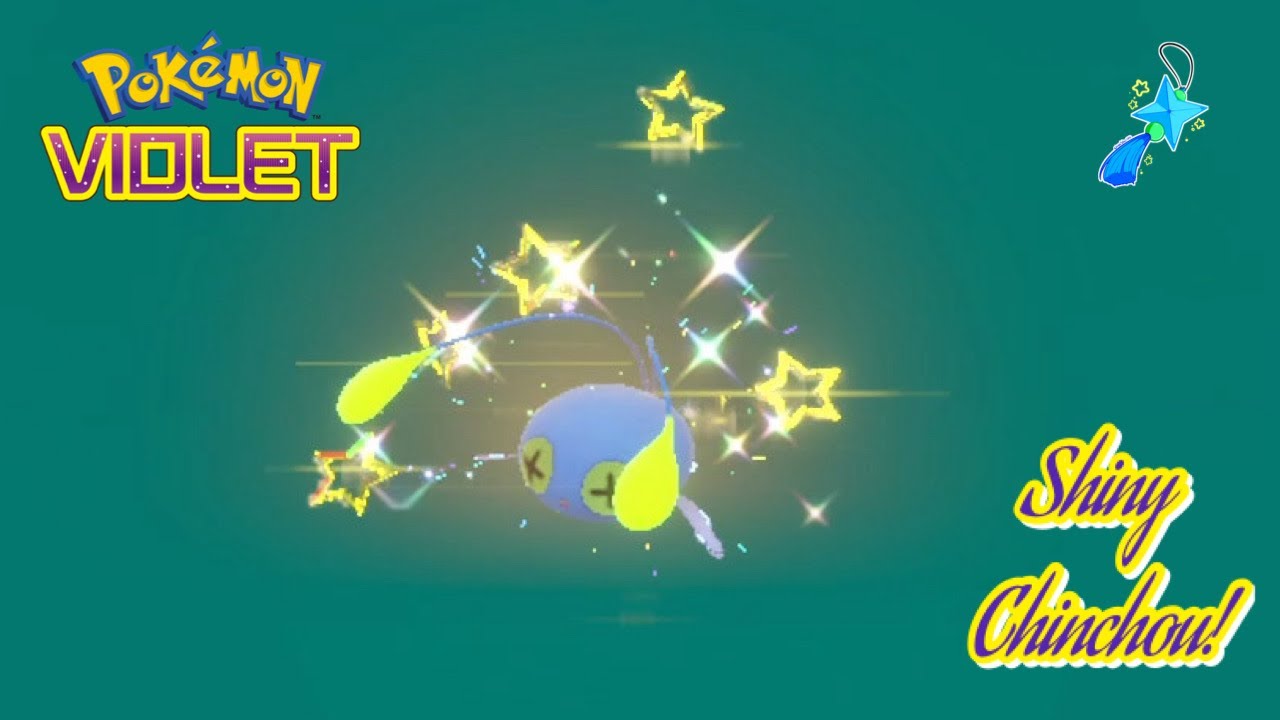 Pokémon Violet: SHINY CHINCHOU! - YouTube