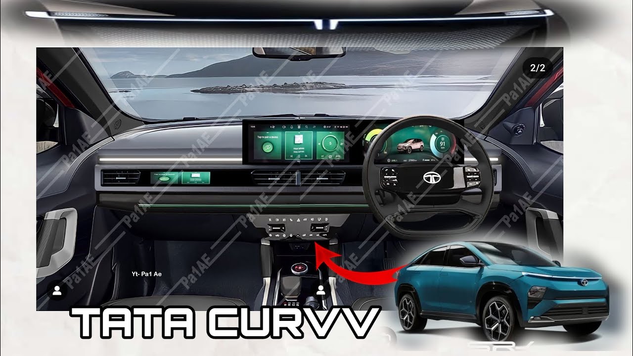 new Tata CURVV interior looks and wow😱 #tata - YouTube