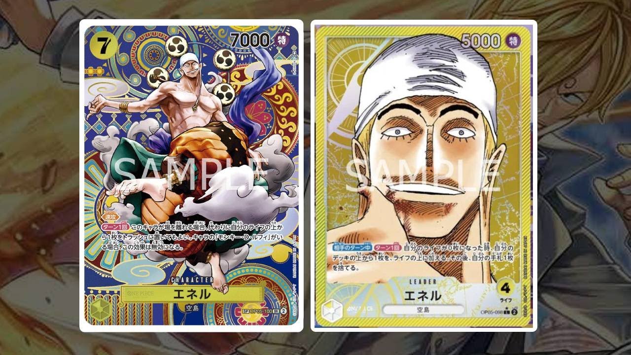 Enel Deck Profile | One Piece TCG Awakening Of The New Era - YouTube