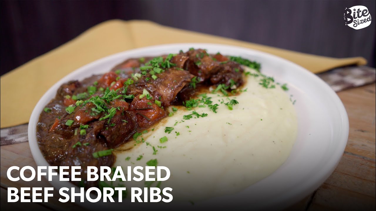 How To Make Coffee Braised Beef Short Ribs | Easy To Cook Beef Recipe ...