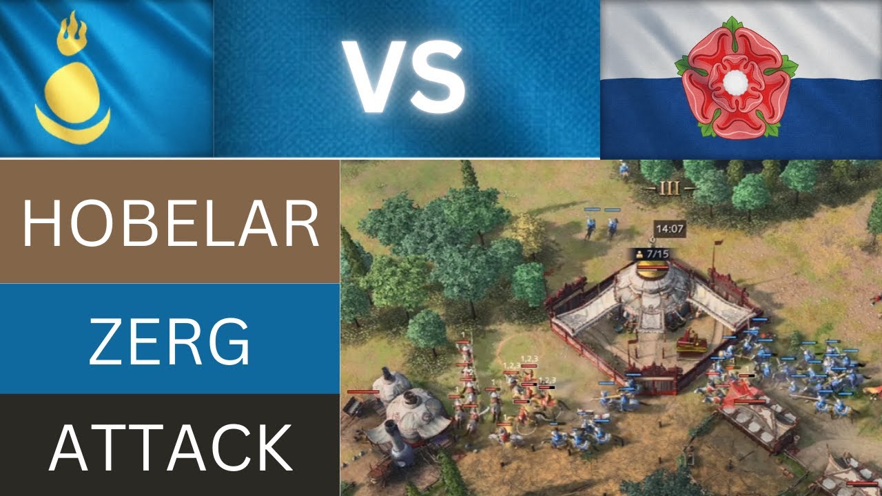 KESHIK TAKES ON HOBELAR SPAM | AGE OF EMPIRES IV - YouTube