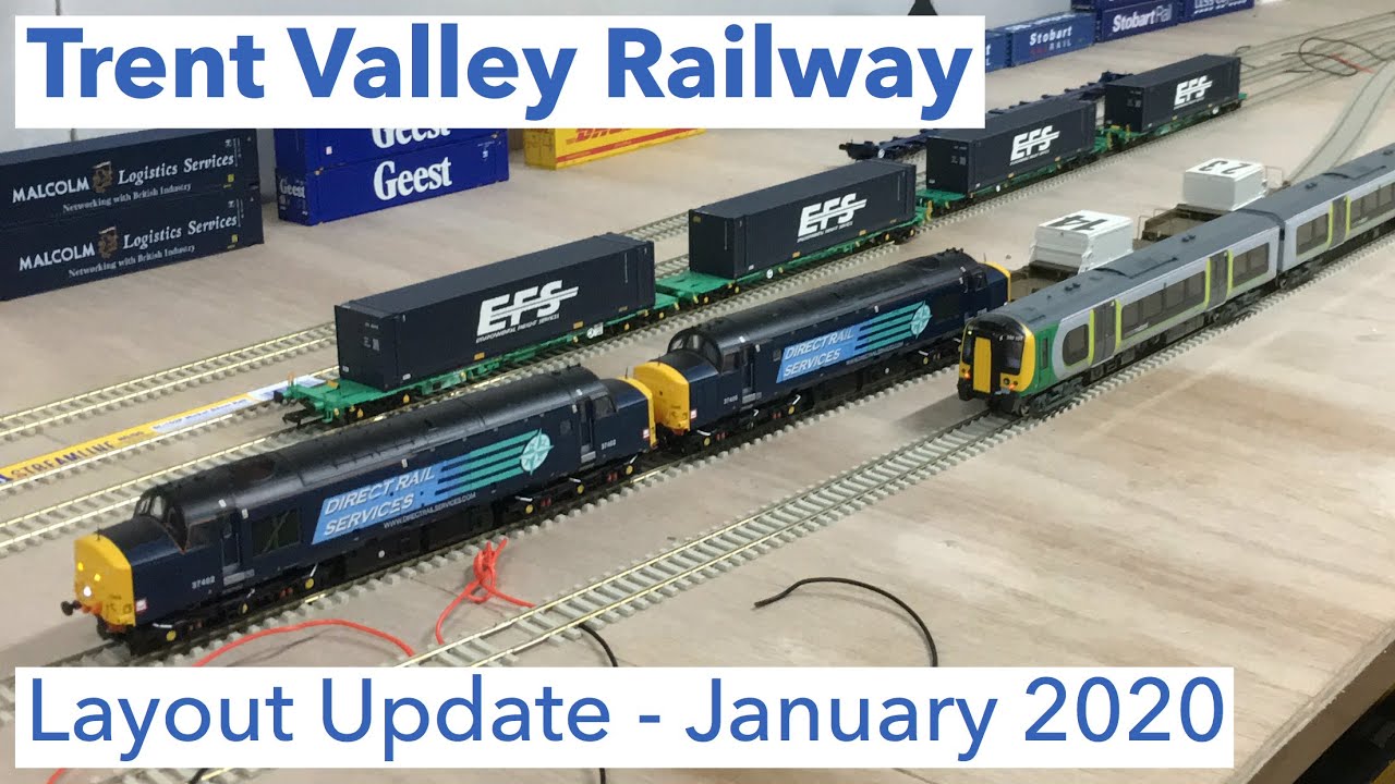 Layout Update - January 2020 ~ Trent Valley Railway #30 - YouTube