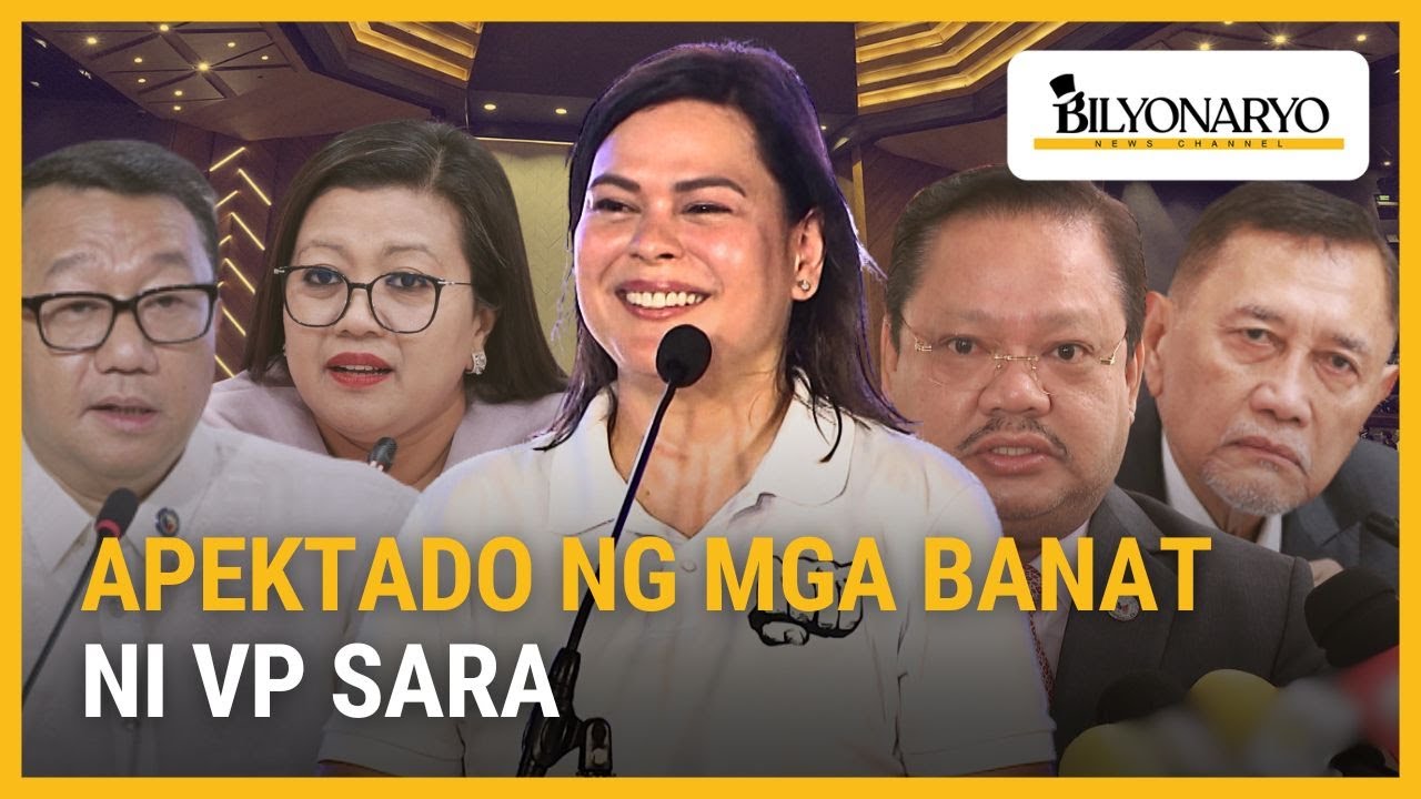 Ilang tumatakbong mambabatas apektado ng mga banat ni VP Sara | Agenda ...