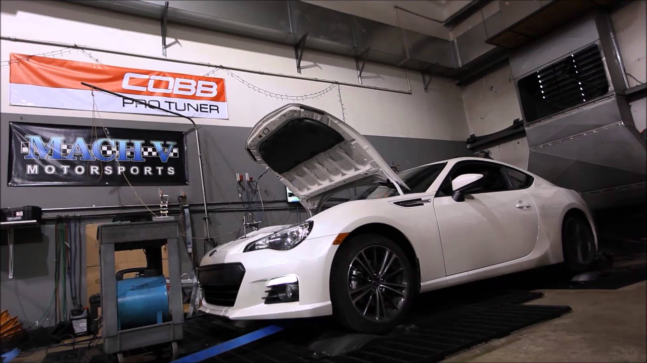 2014 Subaru BRZ dyno run - YouTube