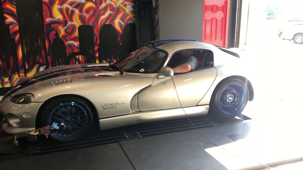 99 Dodge Viper GTS ACR Dyno - YouTube