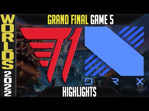 T1 vs DRX Highlights Game 5 | Worlds 2022 GRAND FINAL | T1 vs DRX G5