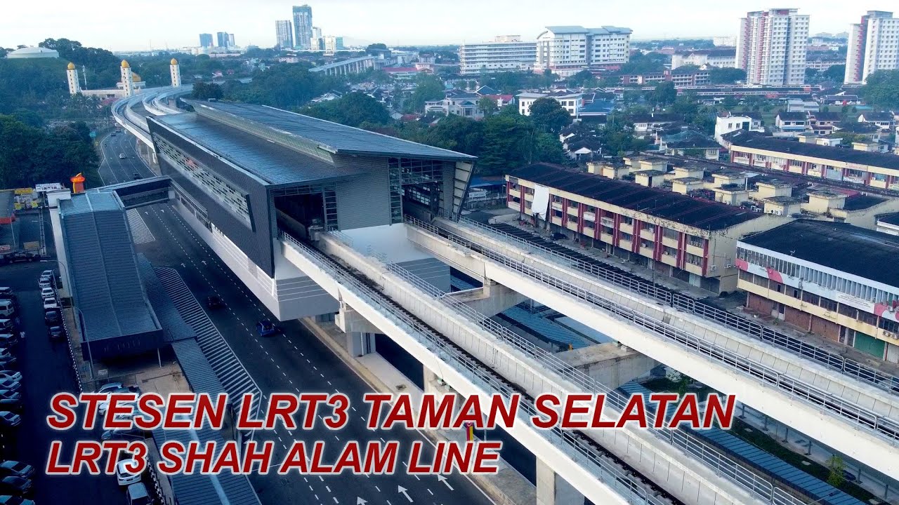 LRT3 Taman Selatan, Klang - LRT3 Shah Alam Line - YouTube