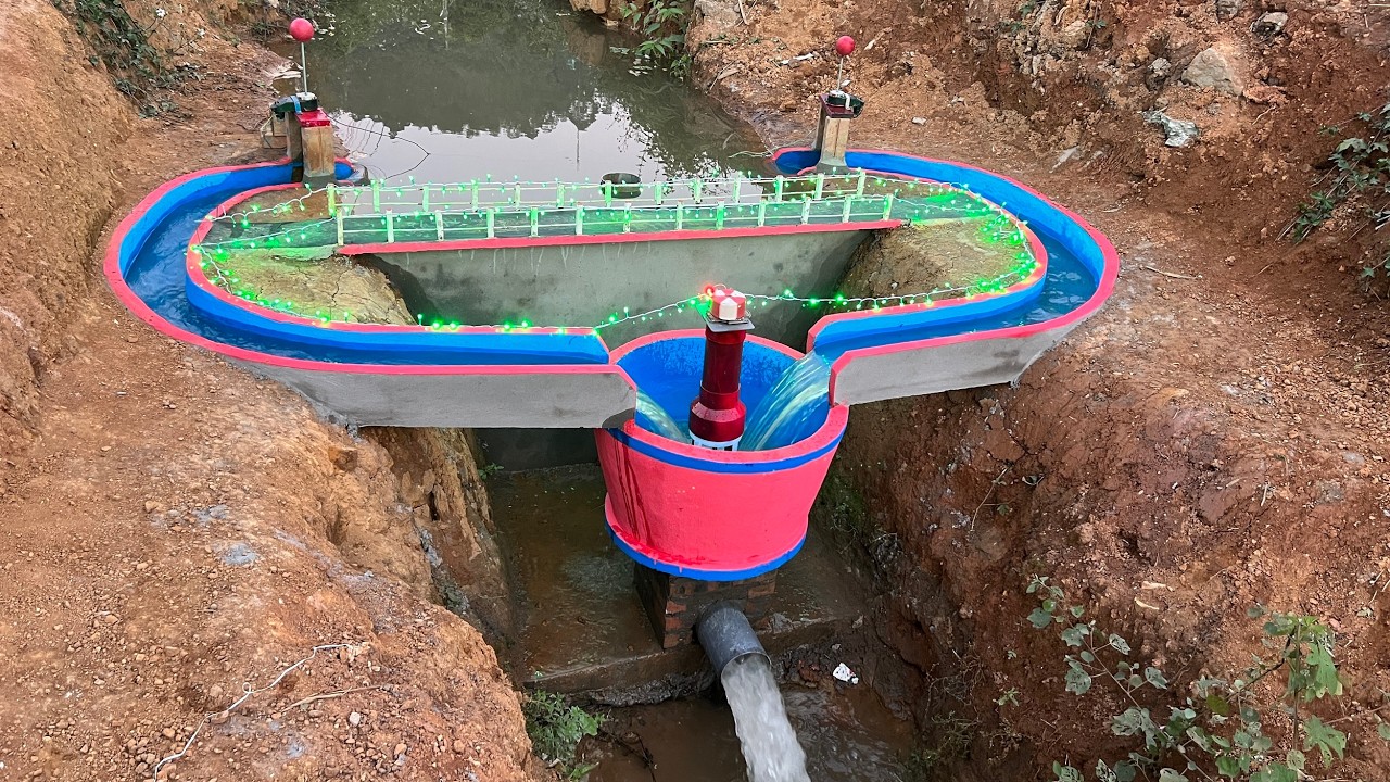 THE ABSOLUTE BEST Way to Generate Electricity with 2 Water Outlets ...