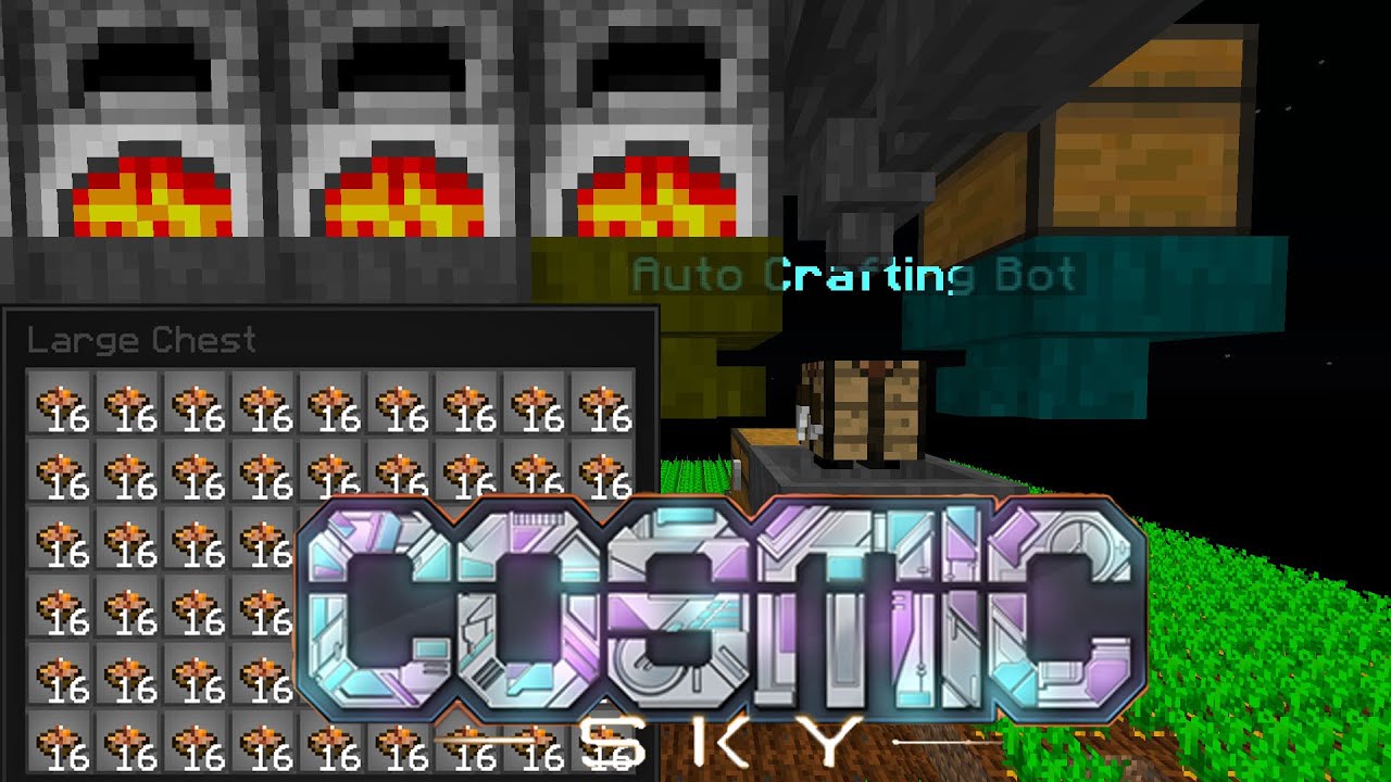 The *BEST* Starter custom recipe! + AFK Rabbit farm! (Cosmic Sky ...