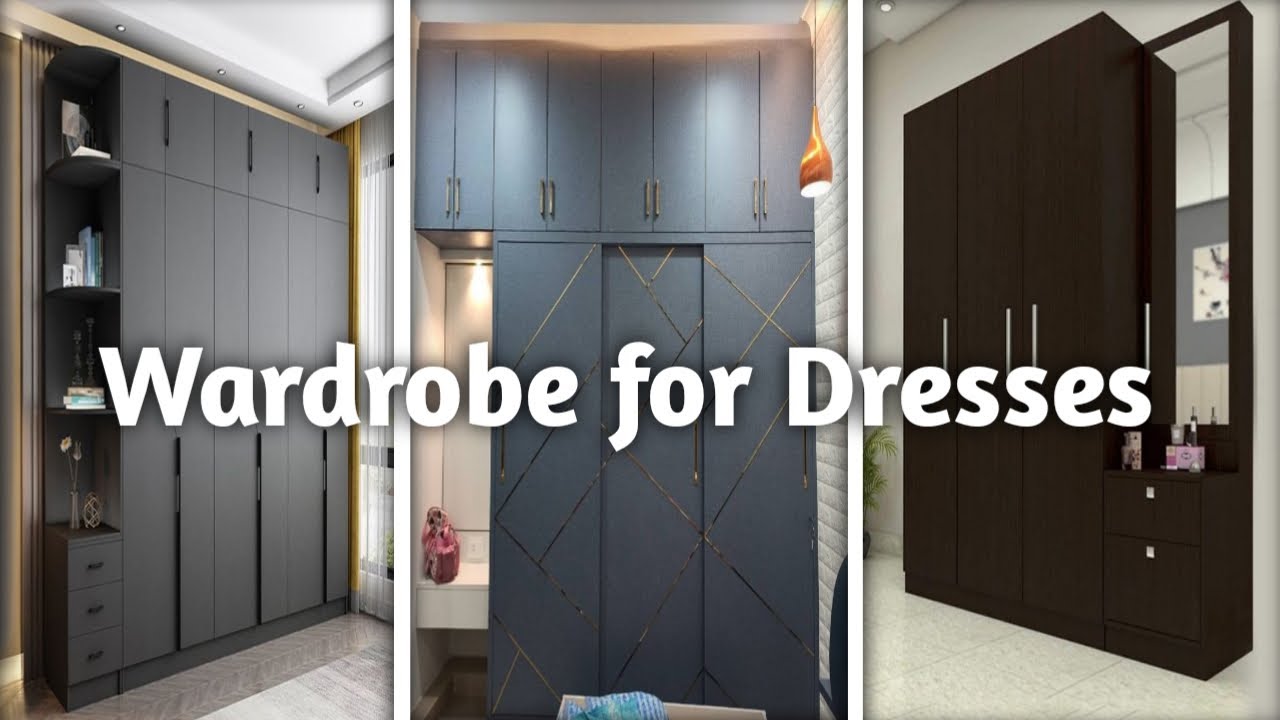 Beautiful Wardrobe Design With Dressing Unit I Sharifa Fashion - YouTube