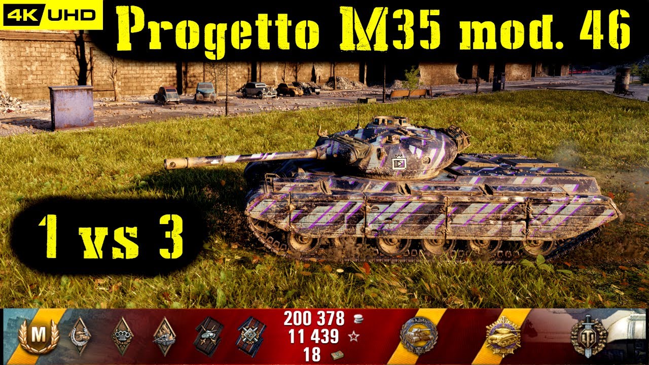 World of Tanks Progetto M35 mod 46 Replay - 12 Kills 5.4K DMG(Patch 1.6 ...