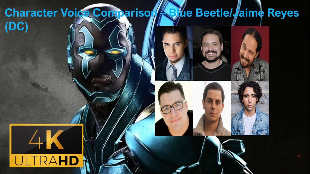 Character Voice Comparison - Blue Beetle/Jaime Reyes (DC) - YouTube