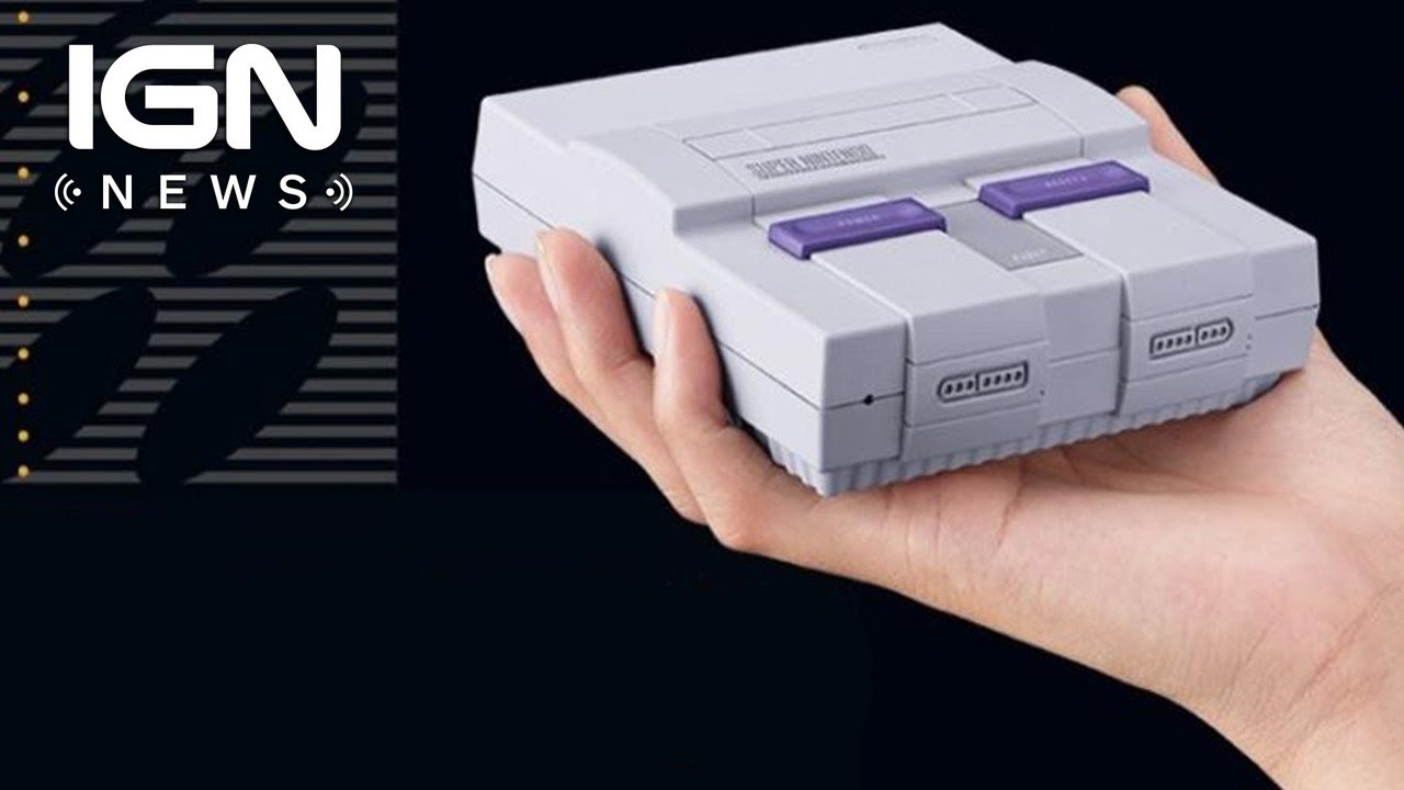 SNES Classic Sells Out "In Minutes" at GameStop, More Stock Coming Soon ...