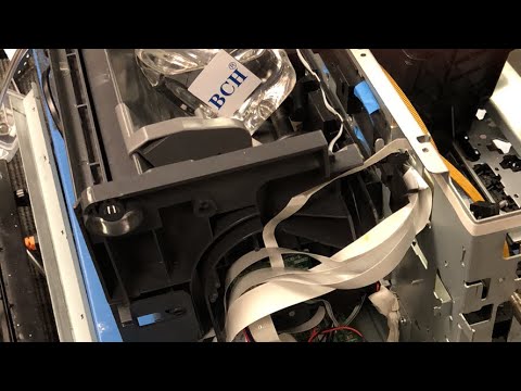 How to install Printhead Carriage Rod and APG unit L-1800 DTF Printer ...