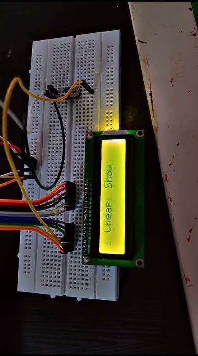 Ultimate Arduino Project Display Text On Lcd Arduinoprogramming Arduinoproject Youtube