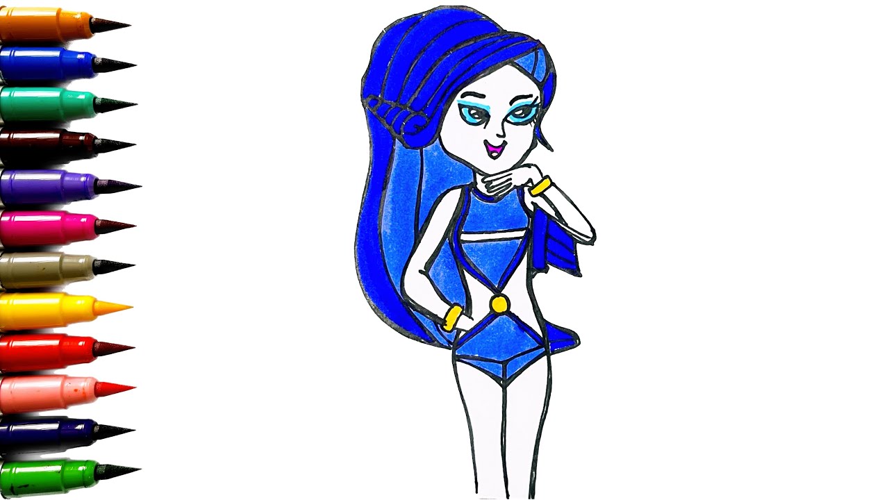 How to Draw Rarity fromEquestria Girl | My Little Pony Cartoon I ...