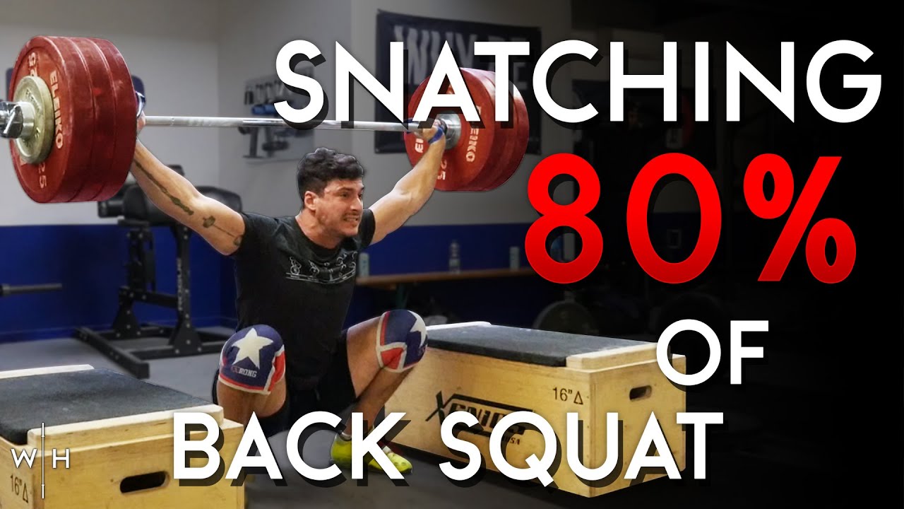 Redon Manushi 185kg snatch at 96kg | *192kg close miss* - YouTube