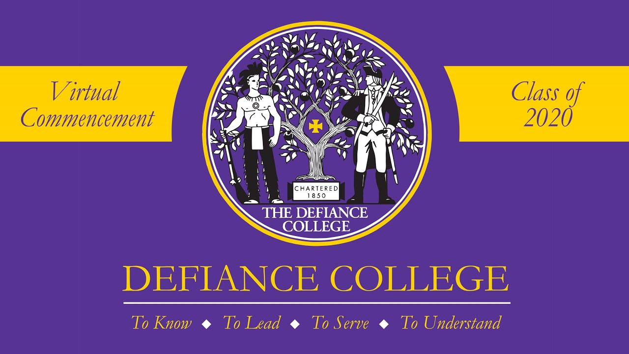 Defiance College 2020 Virtual Commencement Ceremony - YouTube