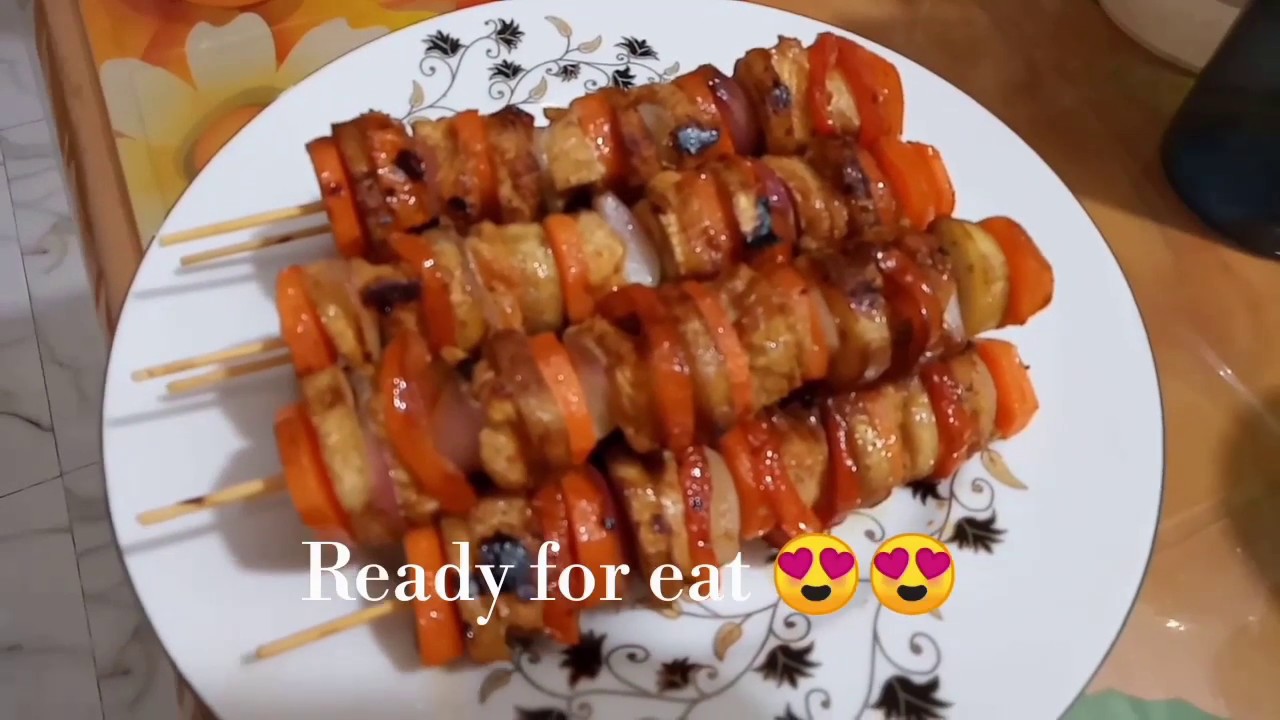 Chicken suslick recipe || Special banana+chicken suslick || cooking ...