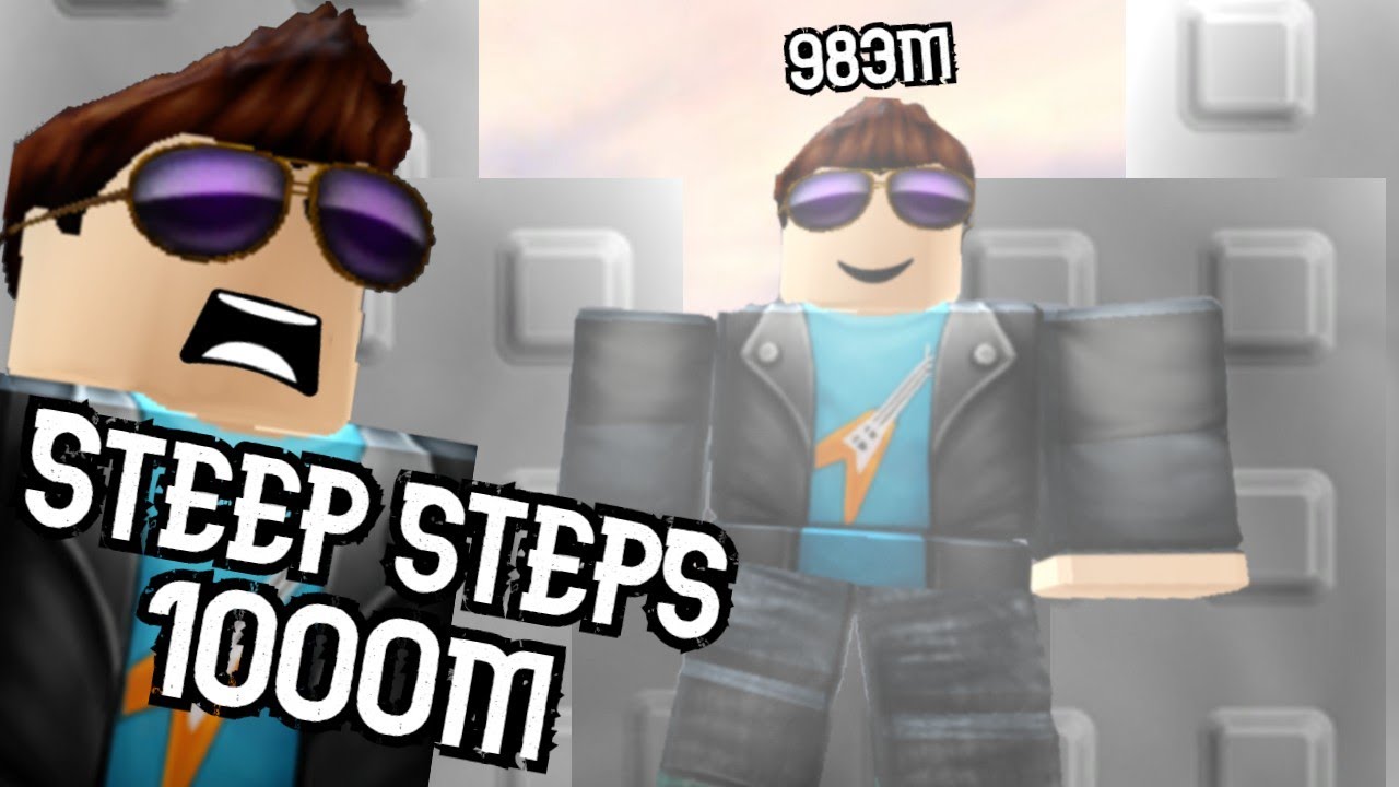 GETTING UP HERE IS TOO TIGHT AND STEEP!! - Steep steps (1000m)(Roblox ...