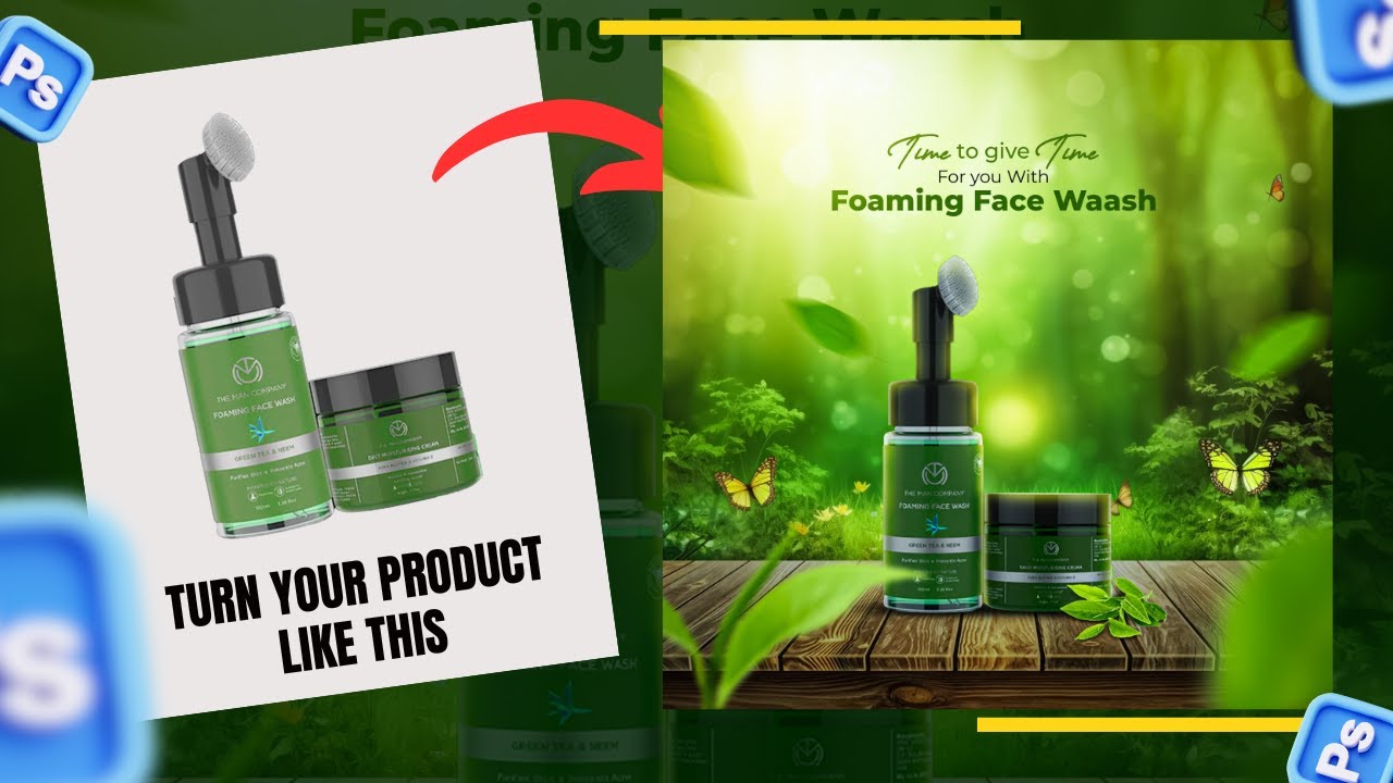 Product Manipulation In Photoshop For Advertisement/ Speed Art - YouTube