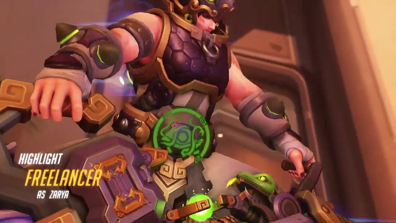 Overwatch Highlight #218-Zarya - YouTube