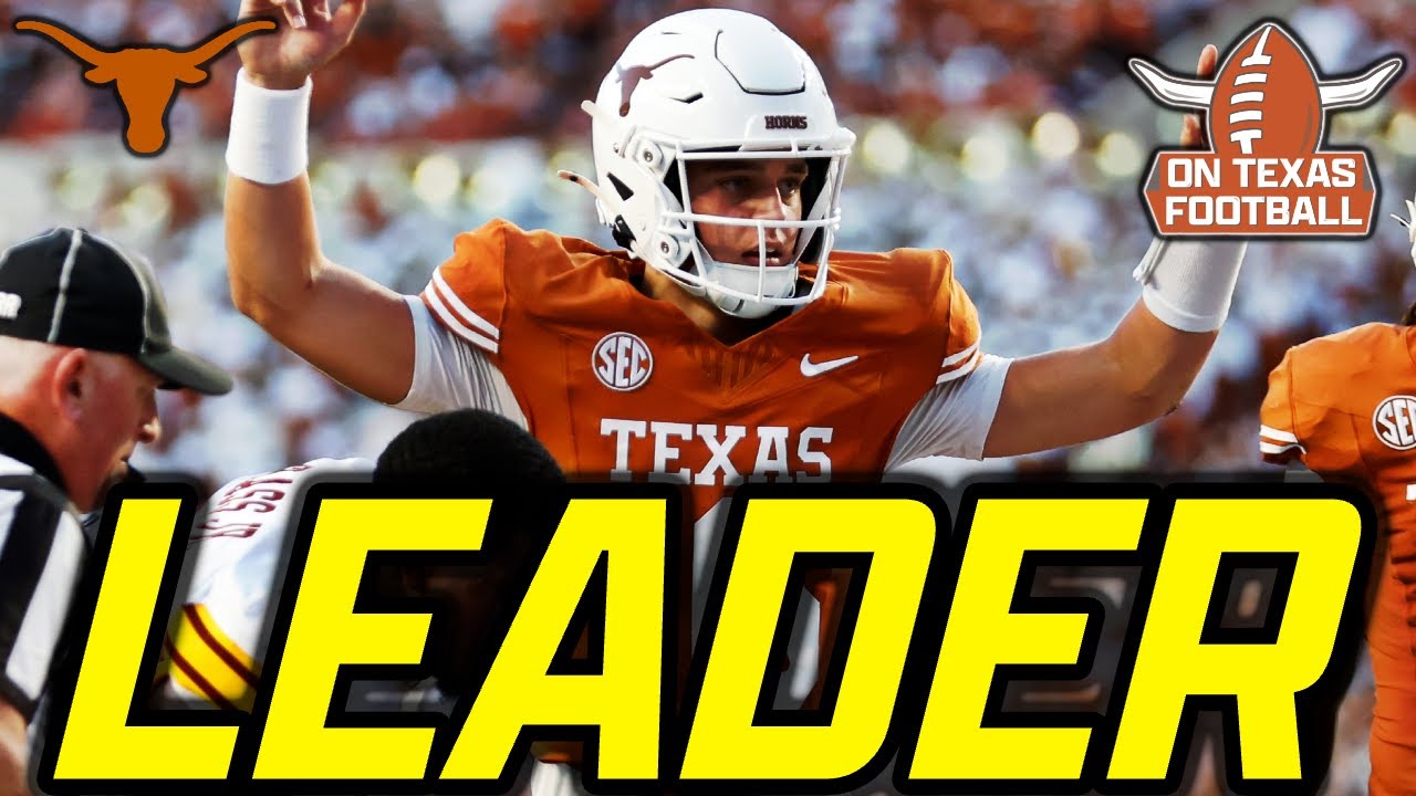 Arch Manning Stepping Up as Leader | Justus Terry at JACK | Texas ...