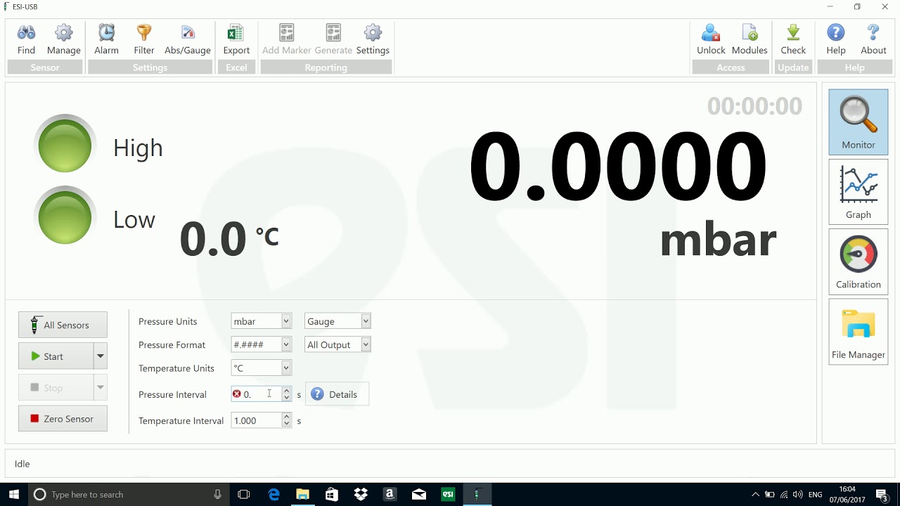 ESI-USB monitor screen - YouTube