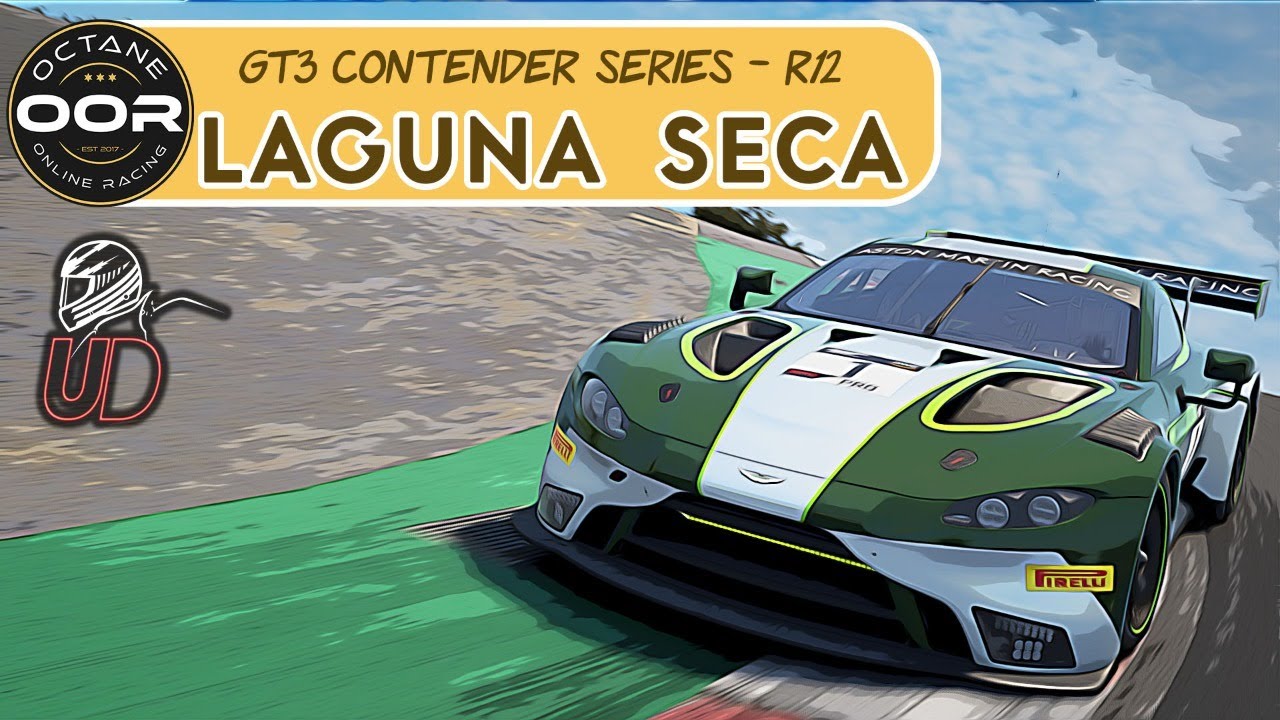 Octane Online Racing ACC GT3 Contender Series Round 12 - Laguna Seca ...