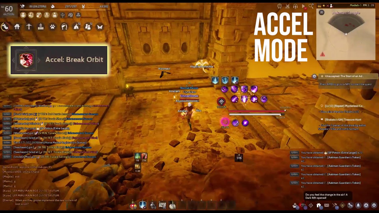 BDO Nova Awakening Accel skills - YouTube